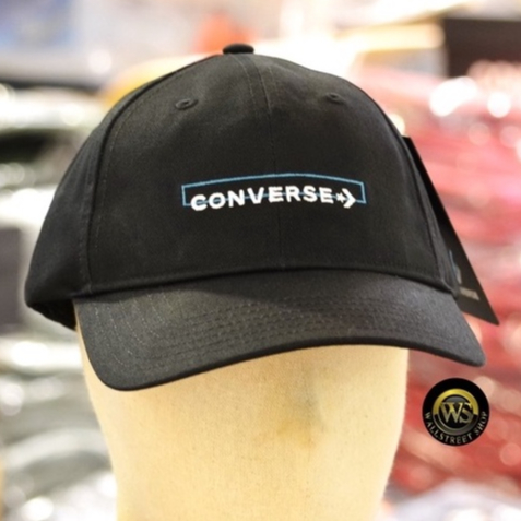 [Authorized Retailer]CONVERSE CONTAINTION BASEBALL CAP BLACK สินค้าป้าย ...