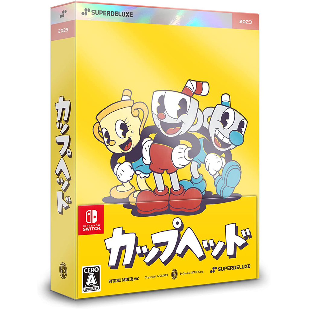 (พร้อมส่ง)Nintendo Switch : Cuphead [DELUXE Edition](JP)(Z2)(มือ1 ...