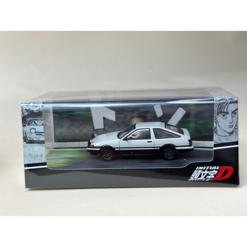 Toyota Sprinter Trueno GT Apex Ae86 + Figure Scale 1:64 ยี่ห้อ Hobby ...