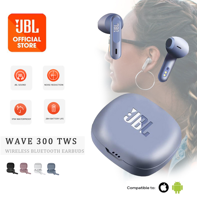 WAVE 300 TWS หูฟังบลูทูธไร้สาย V5.0 หูฟังอินเอียร์หูฟังตัดเสียงรบกวน ...