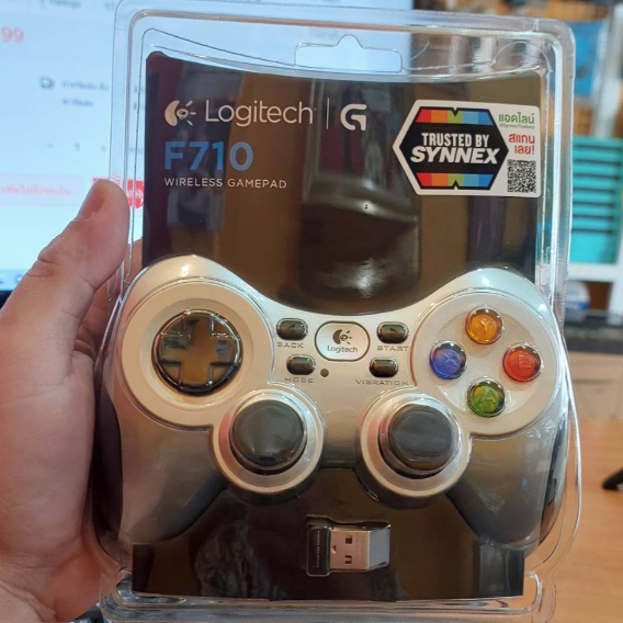 LOGITECH JOYSTICK F710 WIRELESS จอยเกมส์ไร้สาย | Shopee Thailand