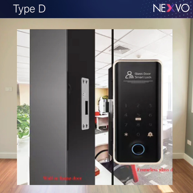 [Digital door lock] - กลอนประตูดิจิตอล ประตู บานเลื่อน/ผลัก รุ่น RL01 ...