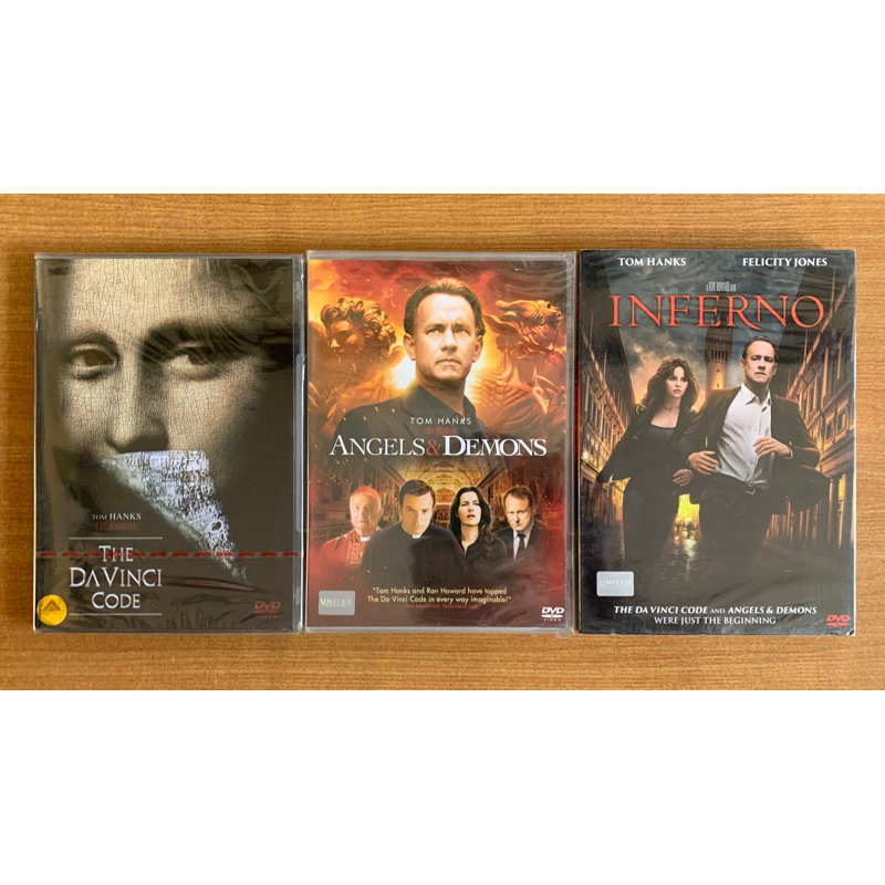 DVD : The Davinci Code / Angels & Demons / Inferno [มือ 1] Dan Brown / Tom Hanks ดีวีดี หนัง ...