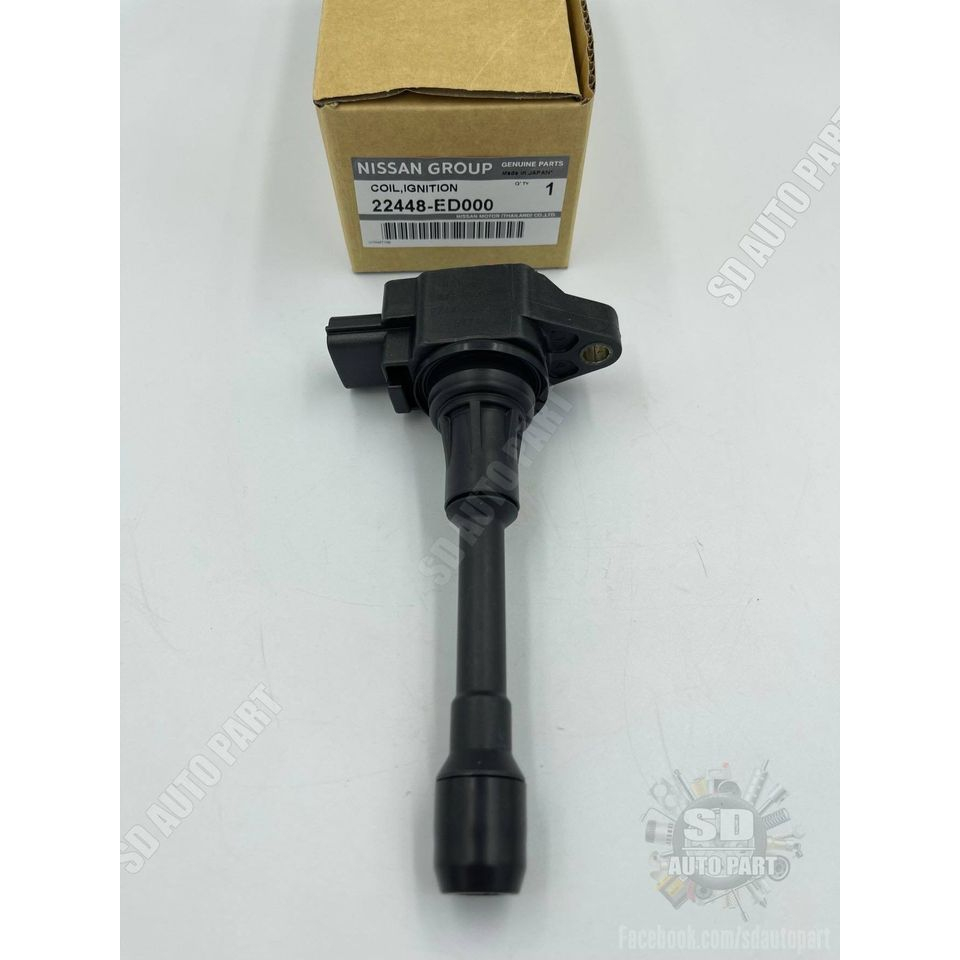 คอยล์จุดระเบิด แท้ มาร์ช อัลเมร่า รหัสอะไหล่ 22448-ED000 ยี่ห้อNISSAN ...