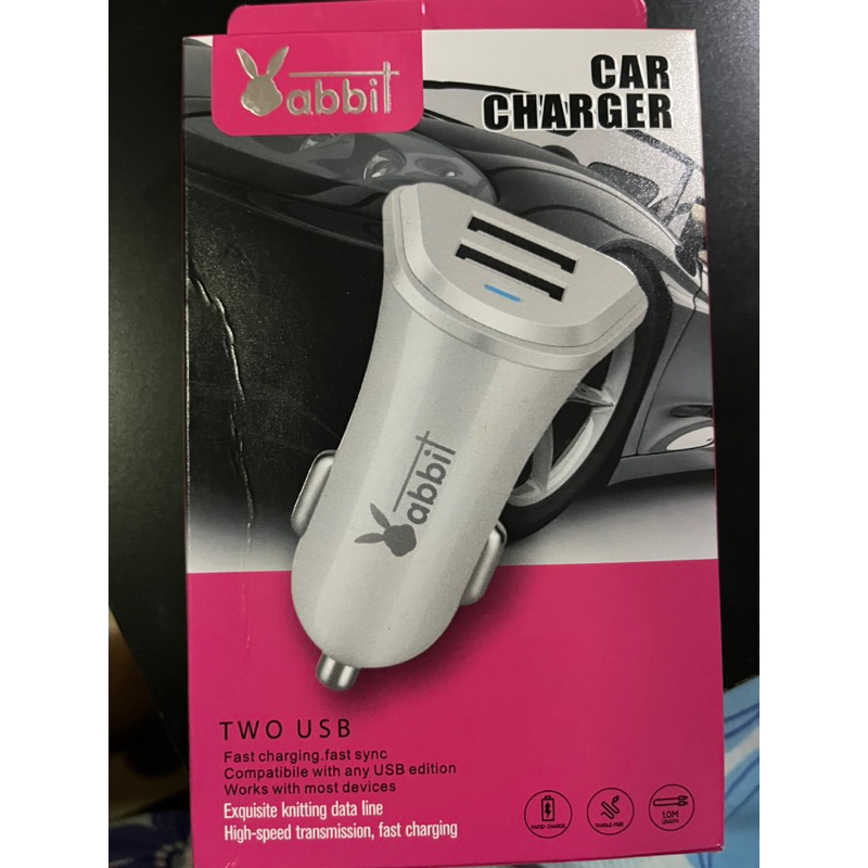 Car Charger Rabbit ของใหม่ | Shopee Thailand