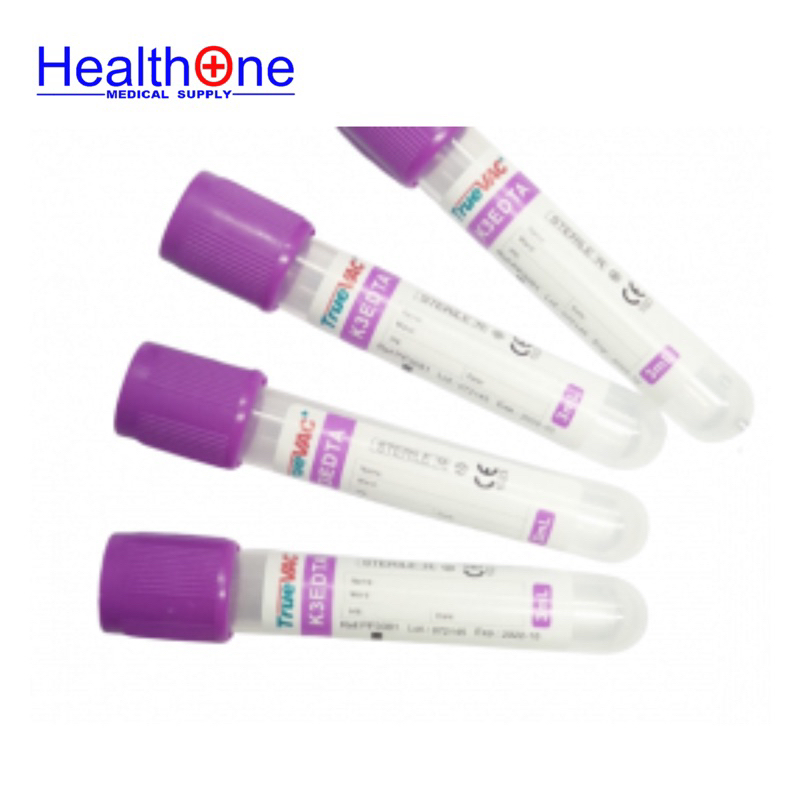 EDTA tube non vac 3ml. 1,000tubes/pk | Shopee Thailand