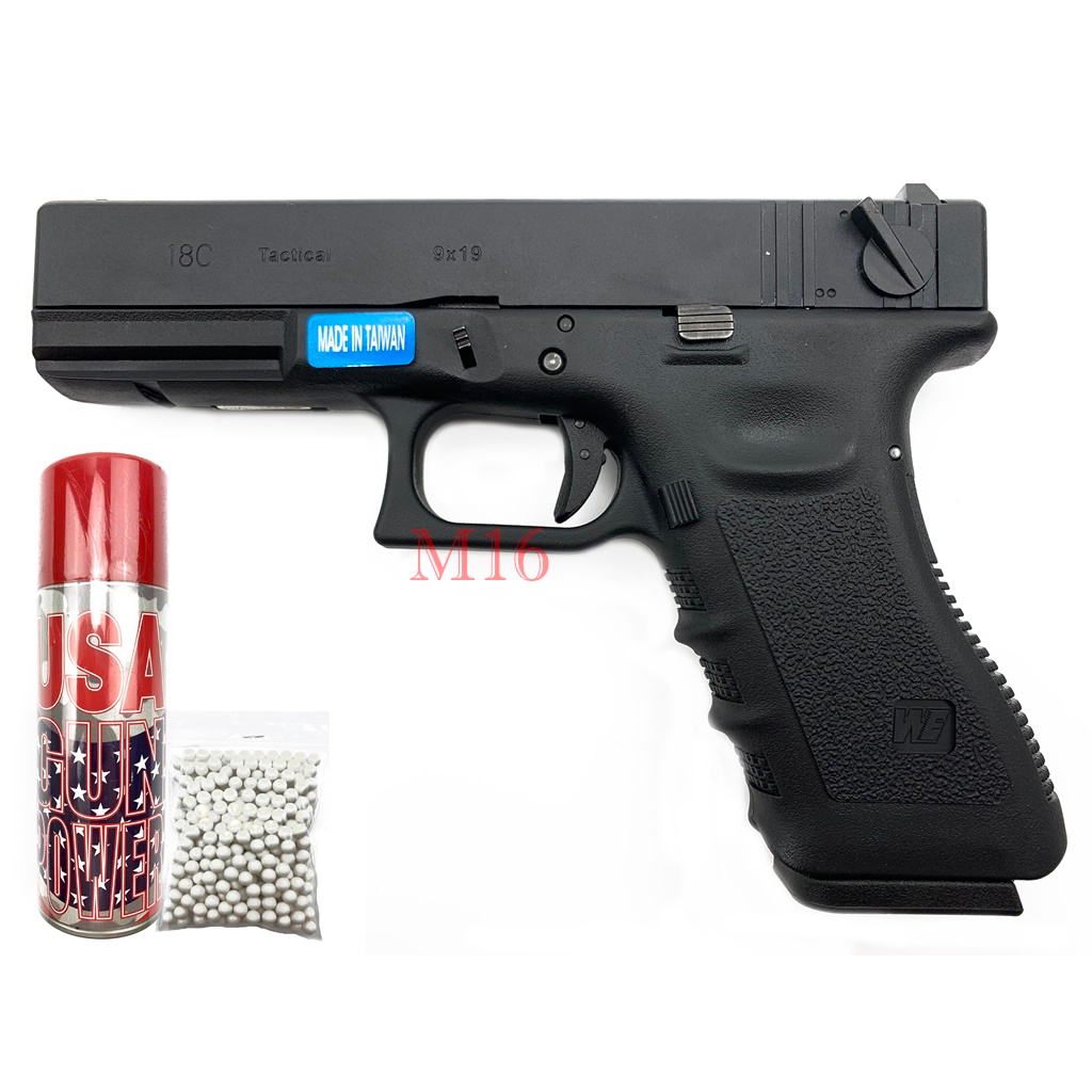 บีบี กันอัดแกส /WE /Glock18/ สามารถปรับได้ 2 โหมดคือ Semi Auto/Full ...