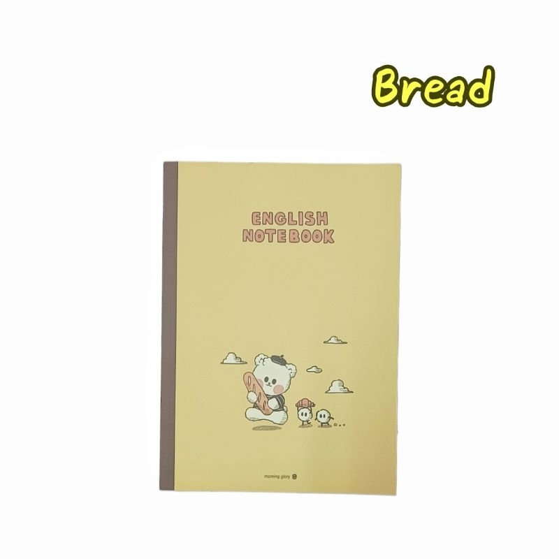 สมุดปกอ่อน คัดอังกฤษ morning glory รุ่น English notebook สันกาว สำหรับคัดอังกฤษ นำเข้าจากเกาหลี ...