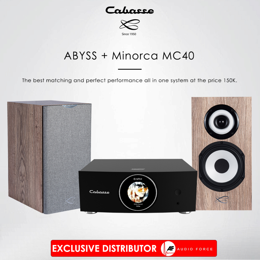 Cabasse Abyss+Cabasse Minorca MC40 | Shopee Thailand