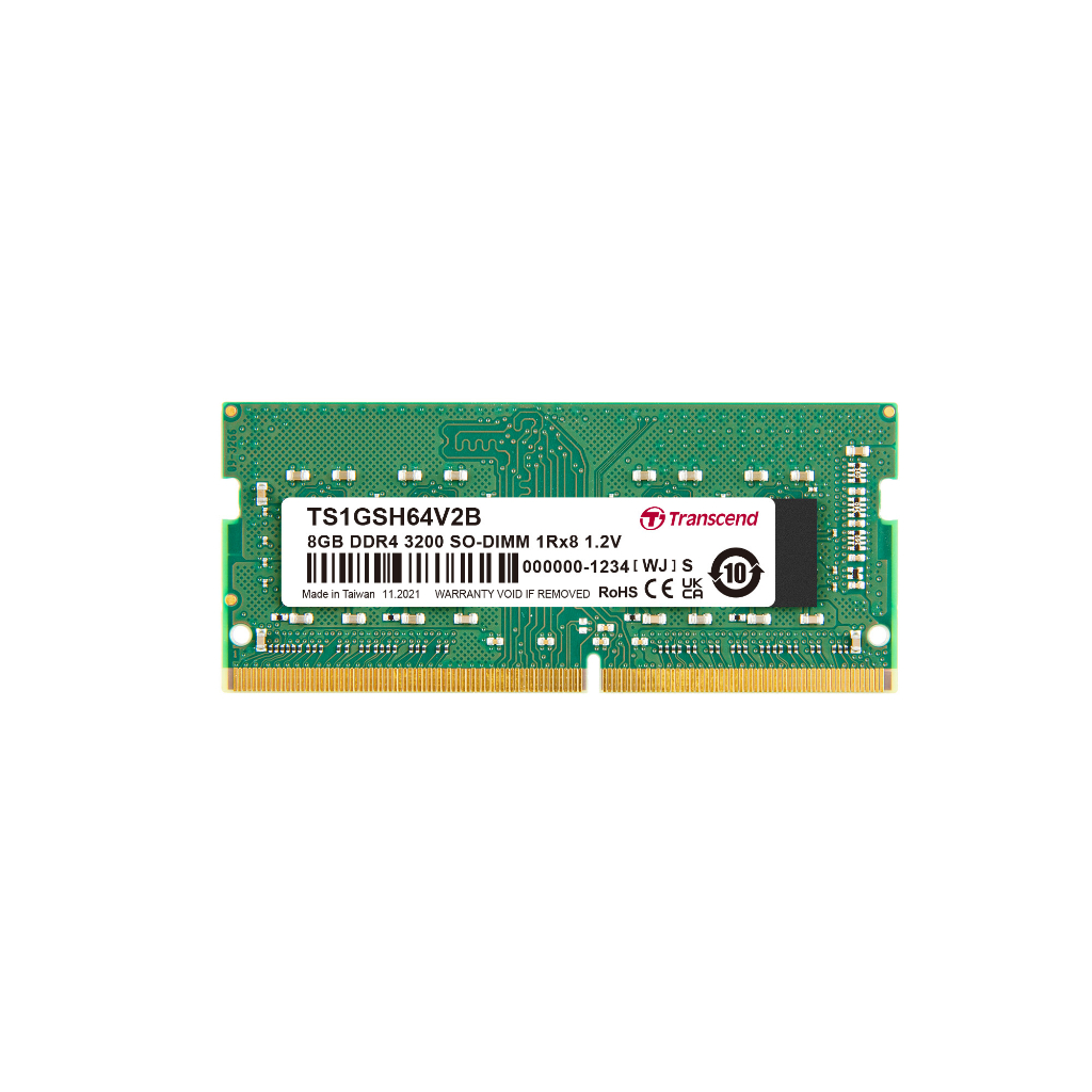 Transcend RAM-Memory DDR4-3200 SO-DIMM 8GB: Premium Grade : รับประกัน ...