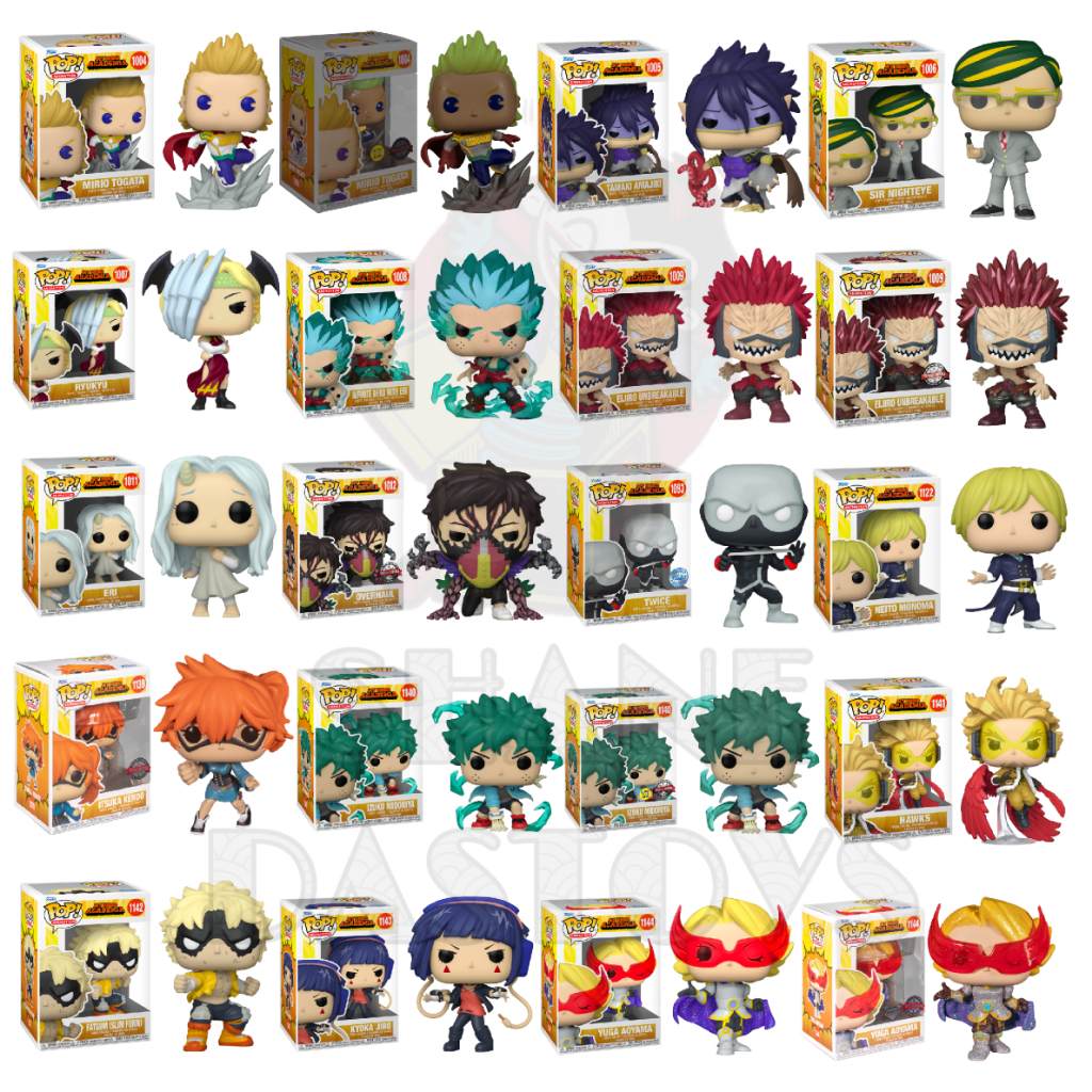 {PRE-ORDER} Funko Pop! ANIMATION : My Hero Academia MHA Vol.3 | Shopee ...