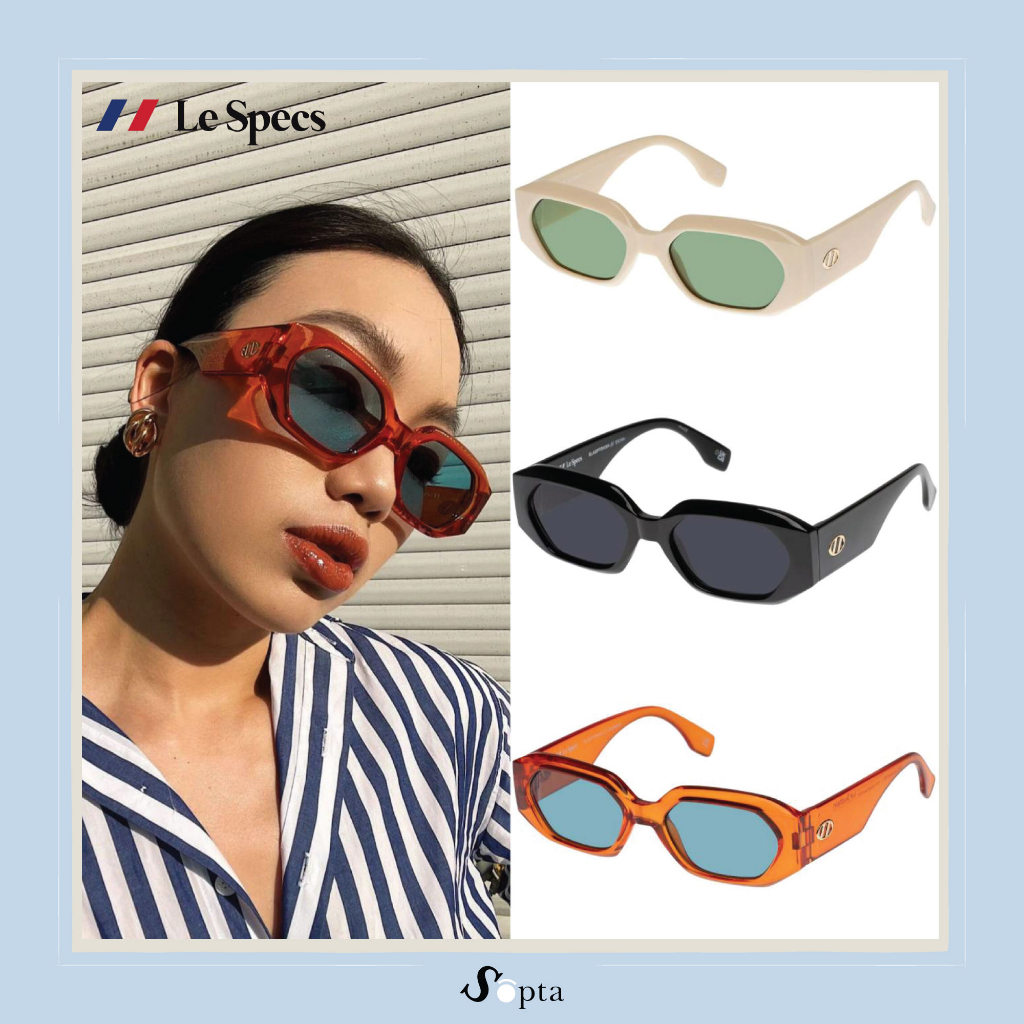 (พร้อมส่ง) Lespec แว่นกันแดด Le specs LSU2329601 รุ่น Slaptrash ...
