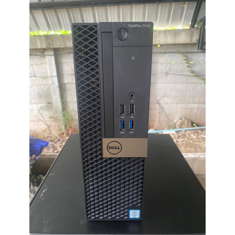 คอมพิวเตอร์ Dell OptiPlex 7040 SFF CPU Core i7-6700 3.4 GHz RAM 8 SSD 128 GB พร้อมเชื่่่อมต่อ ...