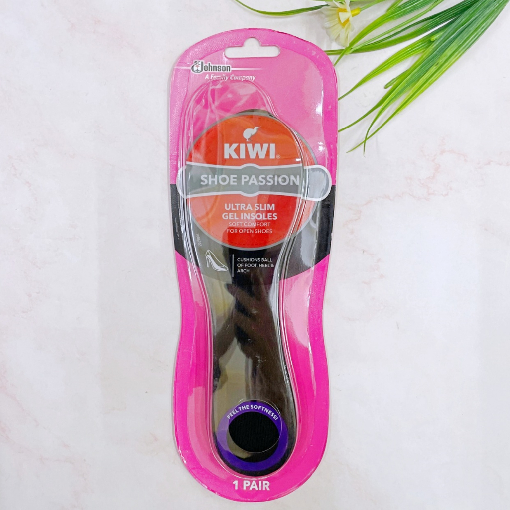 [KIWI®] Women's Gel Cushions Insoles 1 Pair กีวี แผ่นรองพื้นรองเท้า ...