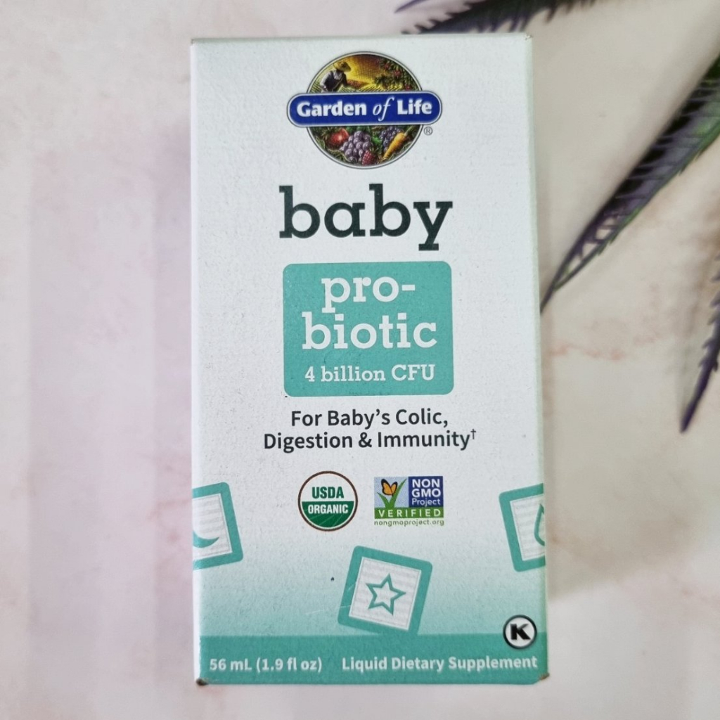 [Garden of Life®] Probiotic 4 Billion CFU for Baby's Colic, Digestion ...