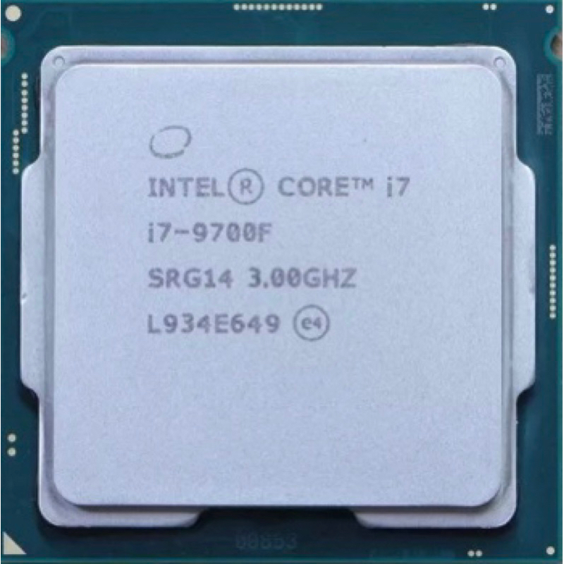 CPU (ซีพียู) Intel Core I7 9700F (4.70GHz) 8C/8T LGA1151v2 ฟรีซิลิโคน ...