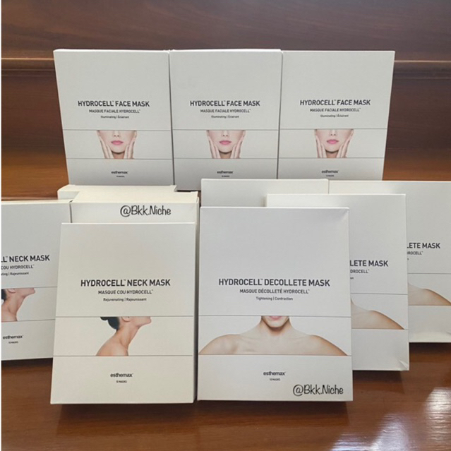 Esthemax Hydrocell Mask (Face, Neck, Decollete) | Shopee Thailand