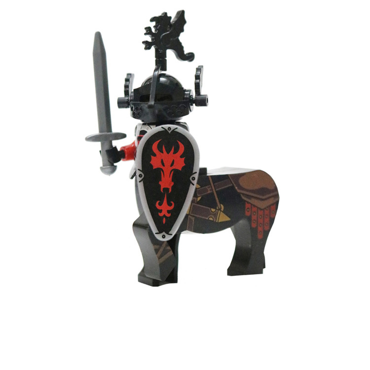 บล็อกตัวต่ออัศวินยุคกลาง อัศวินเซนทอร์ อัศวินกระดูก medieval knight ...