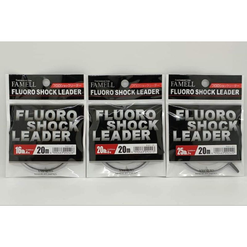 สายฟลูโร Fluoro Shock Leader Yamatoyo famell | Shopee Thailand