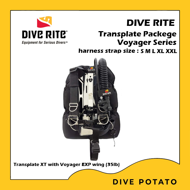 Dive Rite BCD Transpac Package Voyager Series BCD สำหรับดำน้ำ Scuba ...