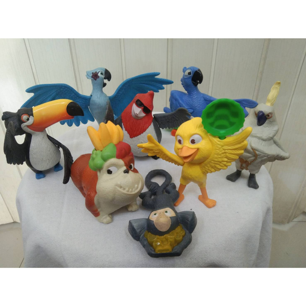 RIO อนิเมชั่น ฟิกเกอร์ งาน McDonald's Happy Meal Toys ปี 2011 | Shopee ...