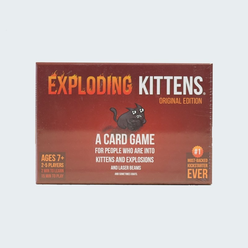 บอร์ดเกมจีน Exploding Kitten แมวระเบิด ราคาประหยัด งานดีกว่าเดิม ...