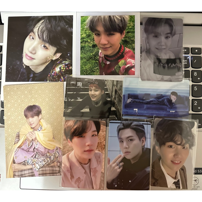 BTS Suga 💜 Postcards, photocards & goods บีทีเอส ชูก้า ของสะสม การ์ดของ ...
