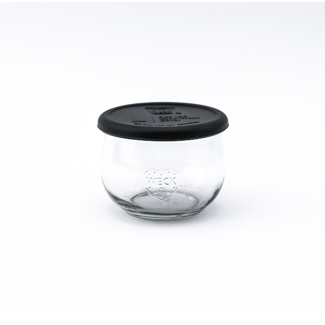 WECK - TULIP JAR 580 ML ขวดแก้ว ฝาซิลิโคน (WE-744SB/L) | Shopee Thailand