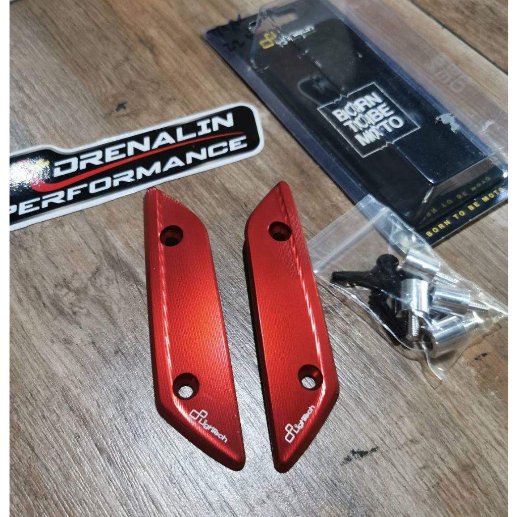 อุดกระจก lightech tmax 560 2022+ แป้นอุดกระจก ของแท้ italy t-max ...