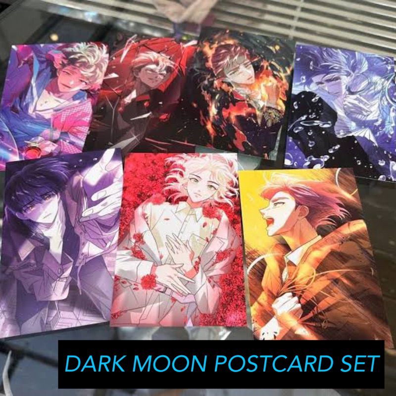 [พร้อมส่ง] DARK MOON POSTCARD SET ของแถม Weverse จากอัลบั้ม ENHYPEN ...