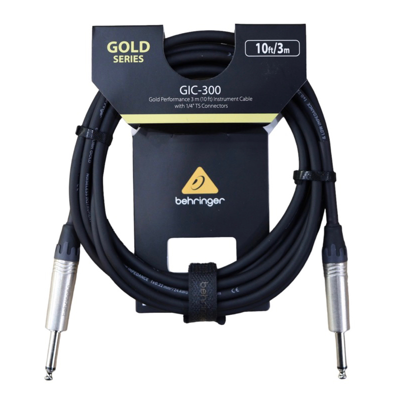 สายแจ็ค BEHRINGER GIC-300/GIC-600/GIC-1000 1/4-inch TS Male Instrument ...