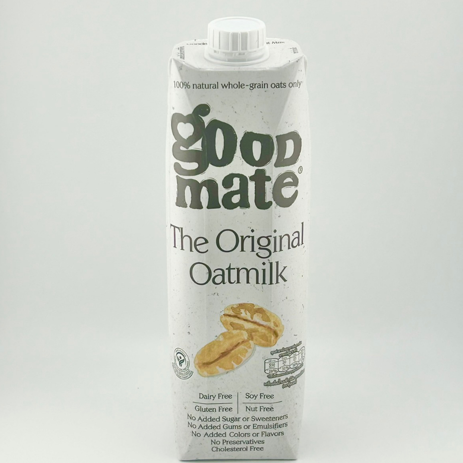 Good Mate The Original Oatmilk เครื่องดื่มน้ำนมข้าวโอ๊ต สูตร ออริจินอล ตรา กู๊ดเมท มี 2 ขนาด 180 ...