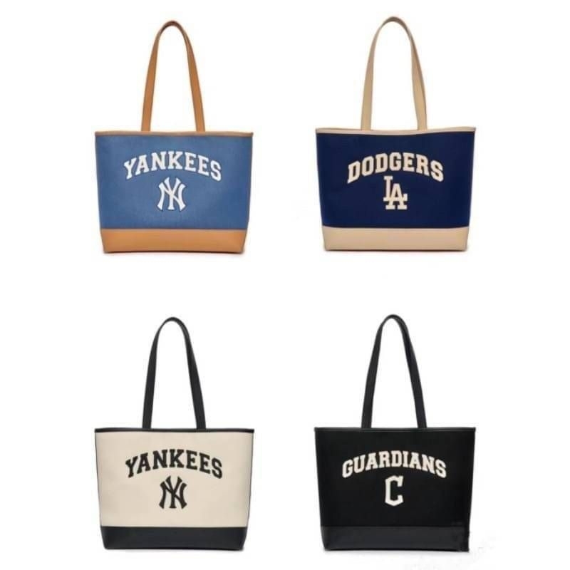 กระเป๋าสะพาย mlb tote bag ใบใหญ่จุของ #mlb | Shopee Thailand