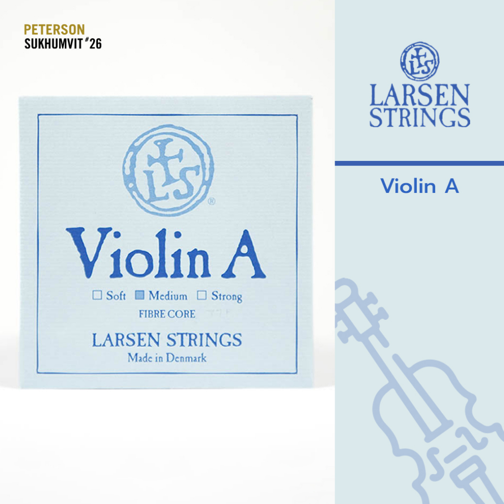 [เดี่ยว] สายไวโอลิน Larsen VIolin "A" String - Medium Ball End สต๊อค ...