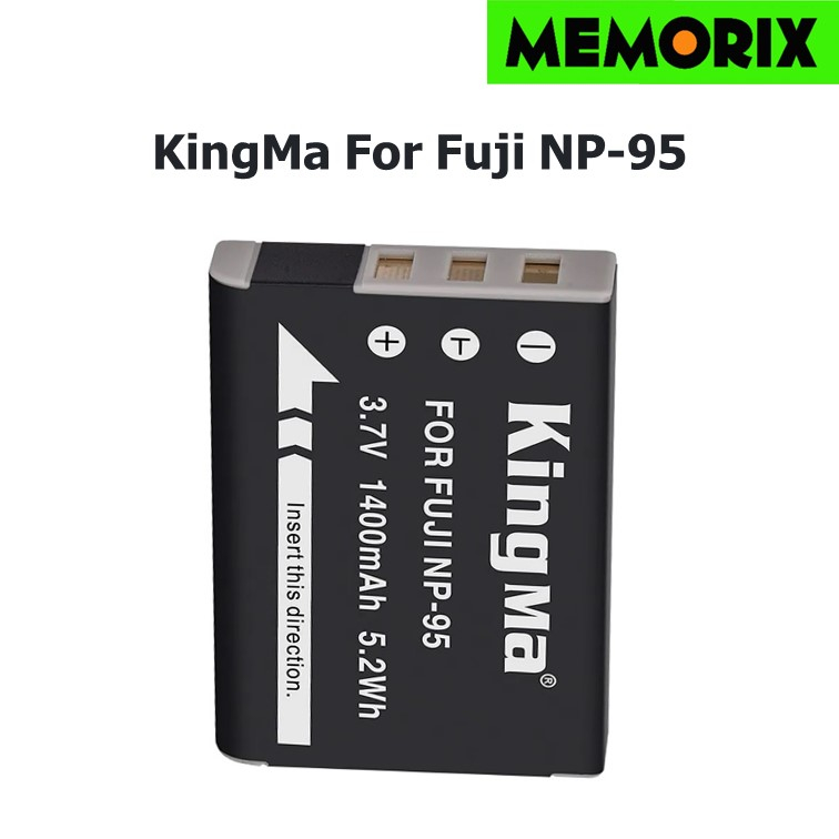 KingMa For Fuji NP-95 (1400mAh) Rechargeable Camera Battery for ...