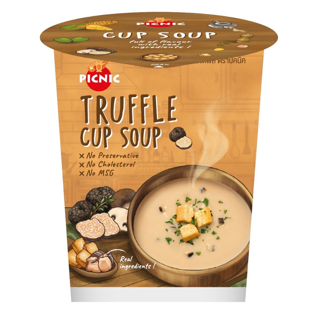 NEW!! Picnicbaby CUP SOUP ซุปถ้วยกึ่งสำเร็จรูป 30g. x 1 CUP | Shopee ...