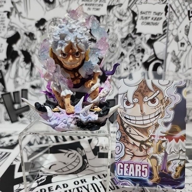🔥[ของแท้]🔥 Wcf Resin ลูฟี่ นิกะ Gear 5 by BBF - Onepiece | Shopee Thailand