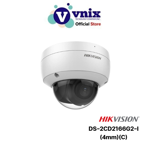 DS-2CD2166G2-I(4mm)(C) กล้องวงจรปิด Hikvision 6MP AcuSense Fixed Dome IP Camera by Vnix Group ...