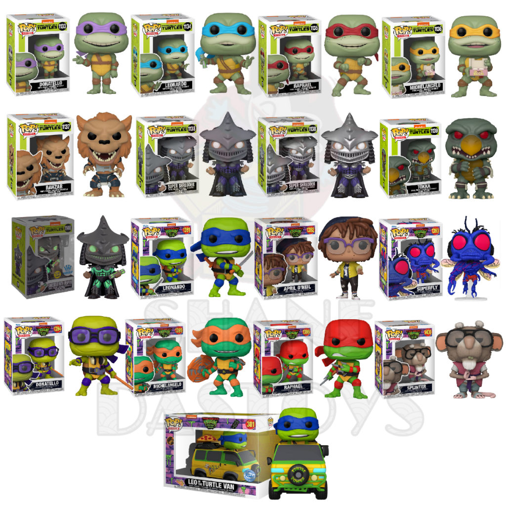 {PRE-ORDER} Funko Pop! MOVIES : Teenage Mutant Ninja Turtles TMNT ...