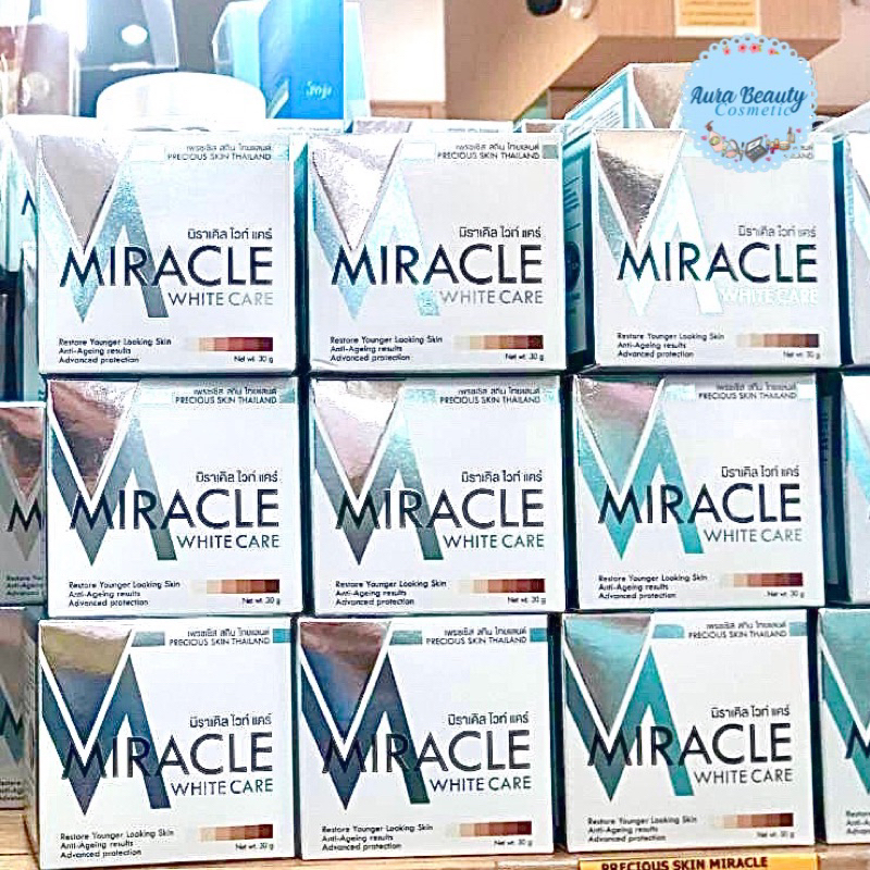 Precious Skin Miracle White Care Cream 30 กรัม ครีมทาฝ้า มิราเคิล ไวท์ ...
