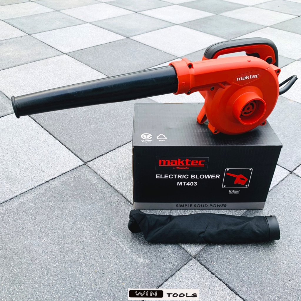 Maktec เครื่องเป่าลม BLOWER รุ่น MT403 กำลัง 600W เป่าลมดูดฝุ่นได้ใน ...