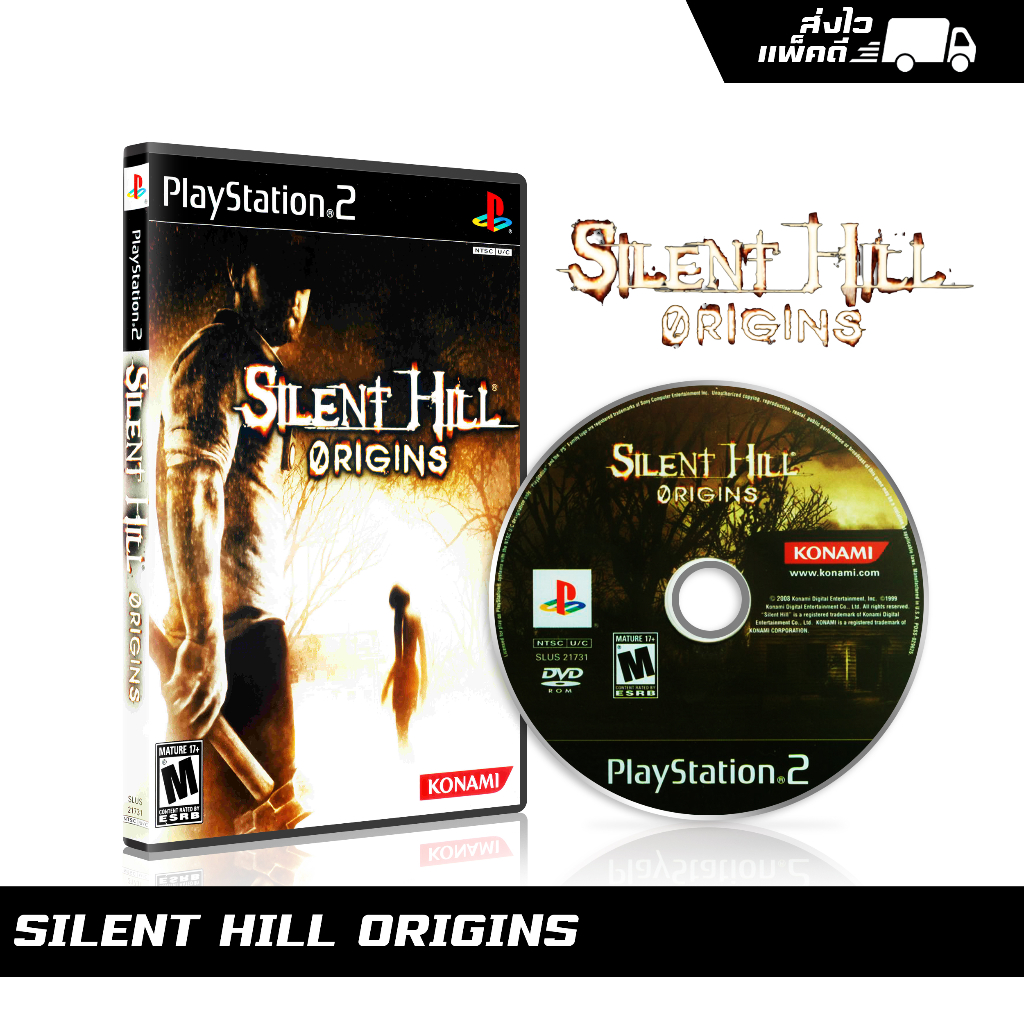 แผ่นเกม PS2 Silent Hill Origins (english) สกรีนแผ่น พร้อมปกใส่กล่อง | Shopee Thailand