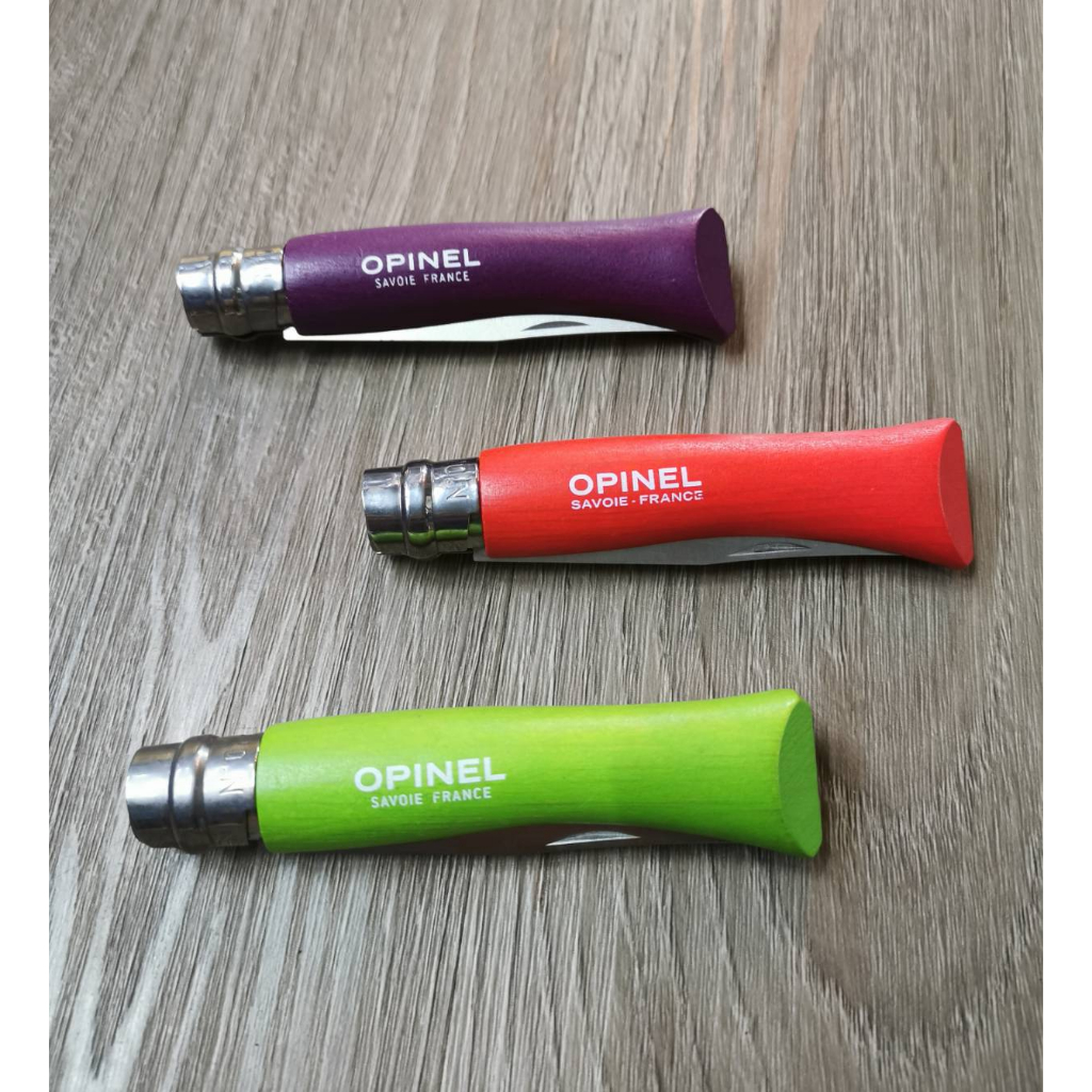 Opinel No.07 Stainless Steel Color มีดพกพา ด้ามสี มีดยอดนิยม มีดนำเข้า ...
