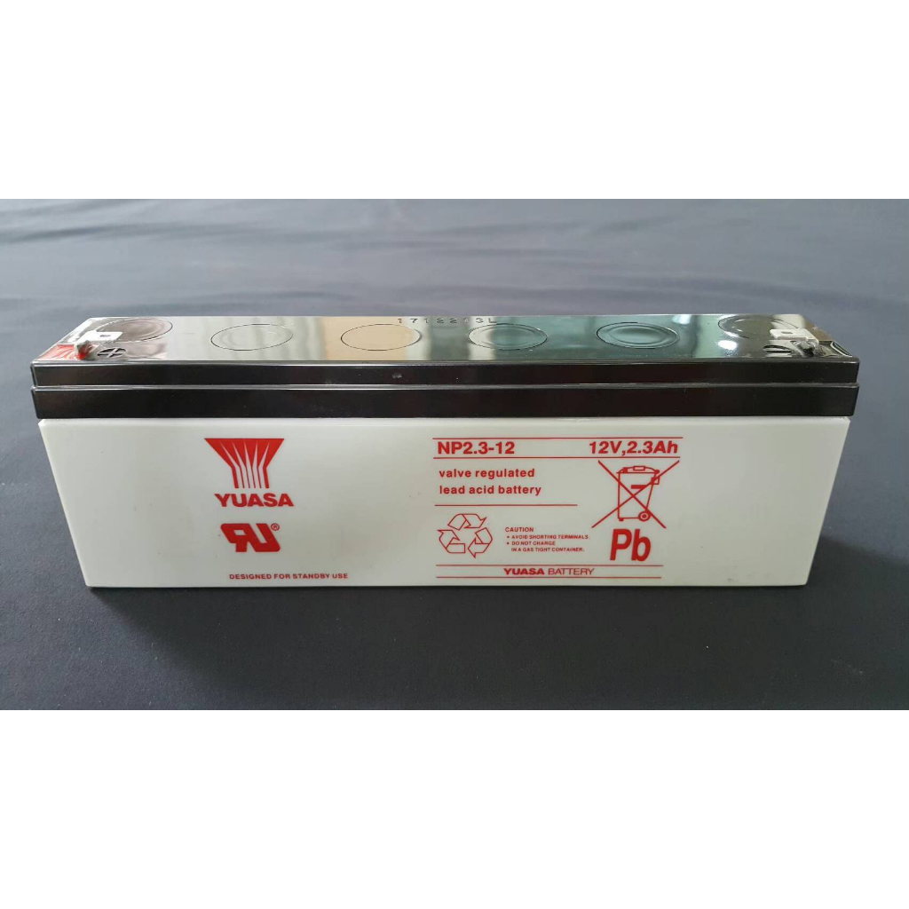 แบตเตอรี่แห้ง Yuasa NP2.3-12 (12V 2.3Ah) | Shopee Thailand