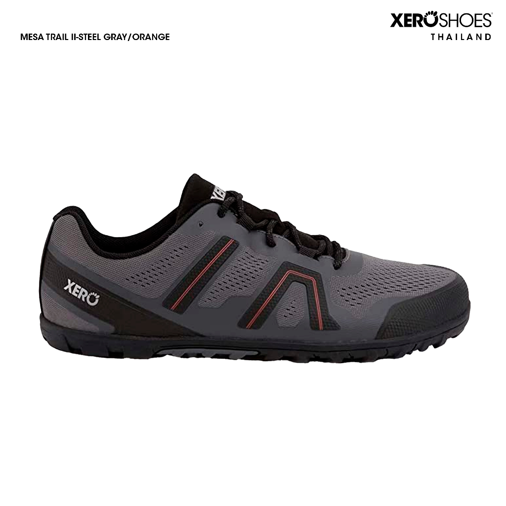 XERO SHOES Barefoot shoe รองเท้าผ้าใบรุ่น MESA TRAIL II ผู้ชาย สี Steel ...