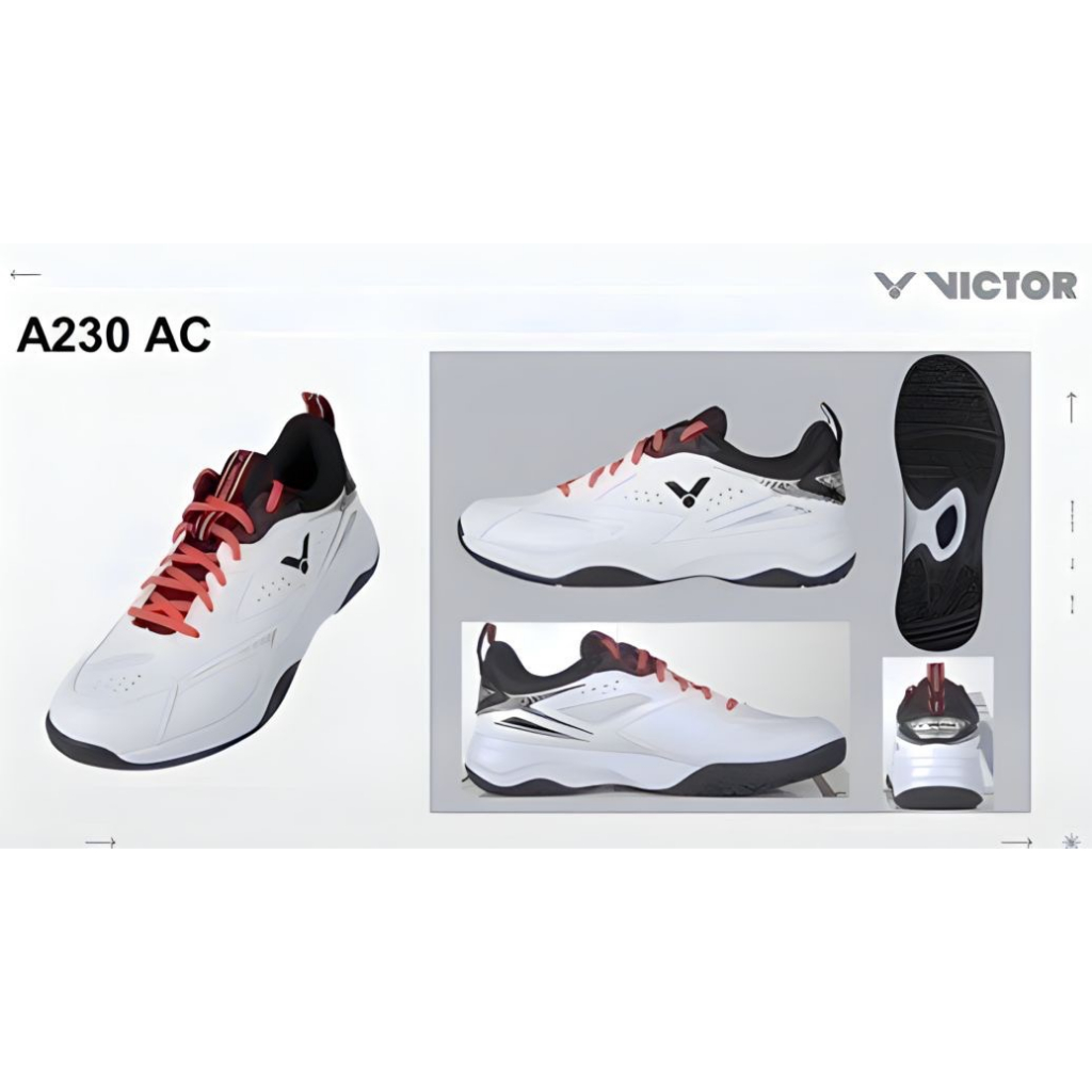 รองเท้าแบดมินตัน VICTOR A230 (WIDE 4E) | Shopee Thailand