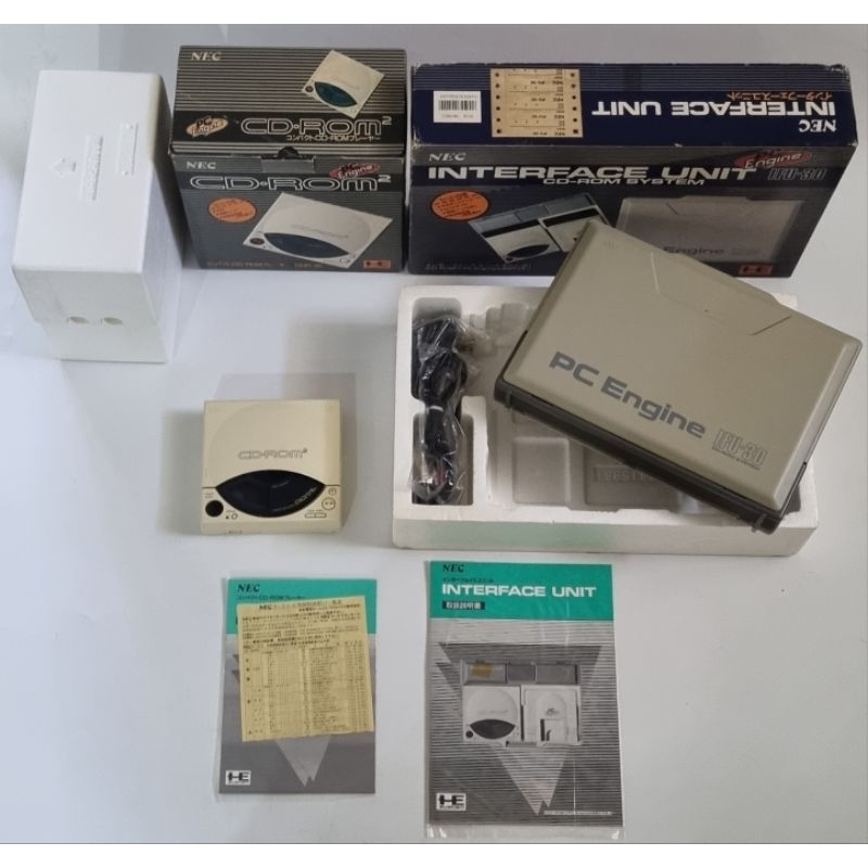 NEC PC-Engine InterFace Unit + CDRom2 | Shopee Thailand