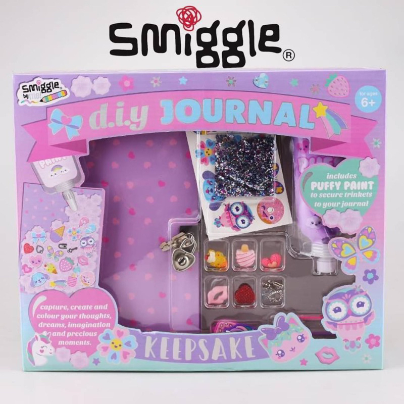 Smiggle DIY Keepsake Journal แท้ 💯% | Shopee Thailand