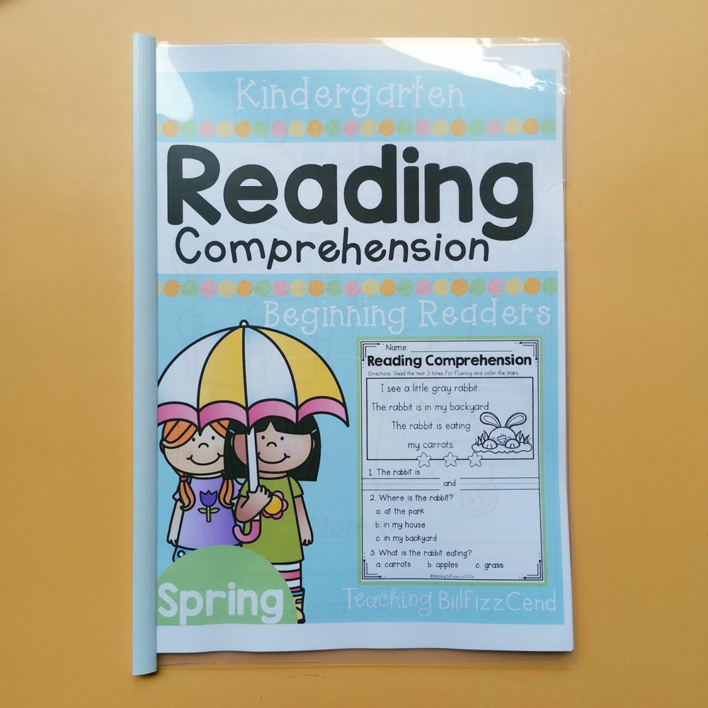 Worksheet Kindergarten Reading Comprehension Beginning Redder พร้อมส่ง ...