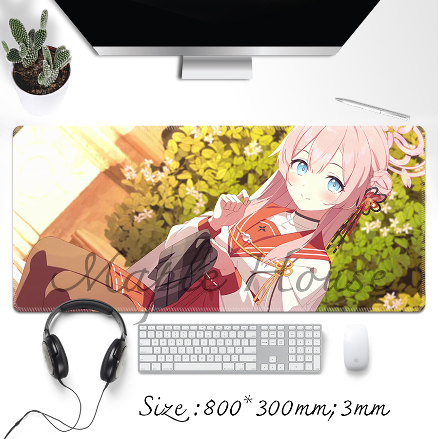 แผ่นรองเมาส์(Mouse pad) blue archive[800×300/3mm] | Shopee Thailand